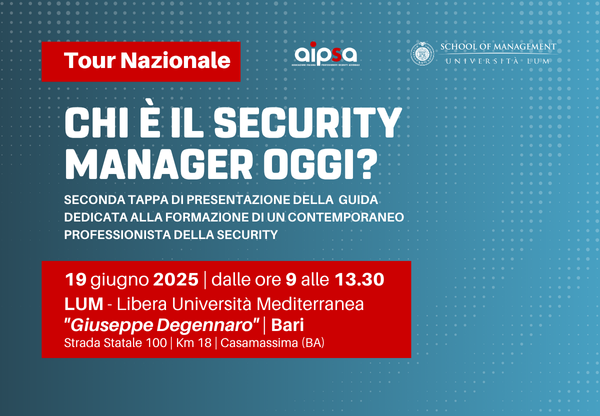 AIPSA: Associazione Italiana Professionisti Security Aziendale
